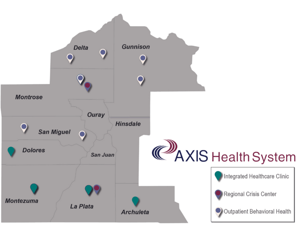 Axis Health System Locations - Primary, Oral, & Behavioral Offices
